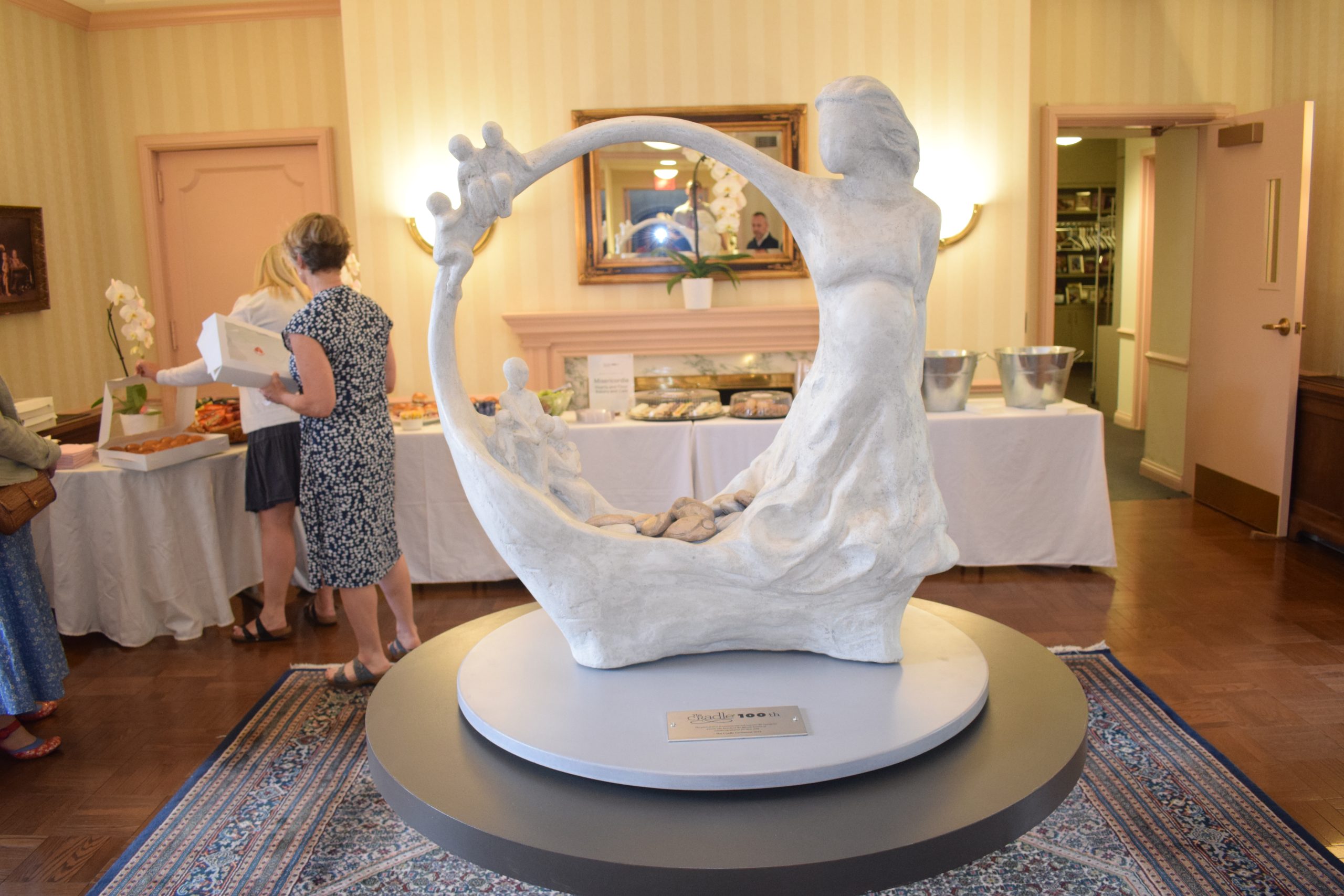 Sculpture Honors Birth Parents | The Cradle